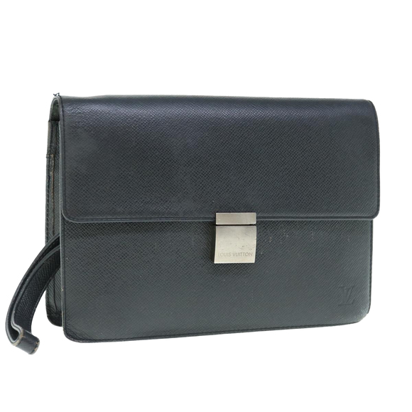 Louis Vuitton | Bags | Louis Vuitton Taiga Selenga Clutch Bag Ardoise M3782 Lv Auth Th4489 ...